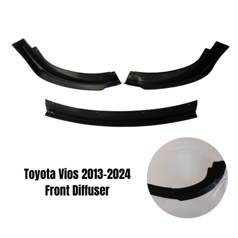 Front Chin Diffuser for Toyota Vios 2013-2024 (Vios SUPERMAN AND PRIME ...