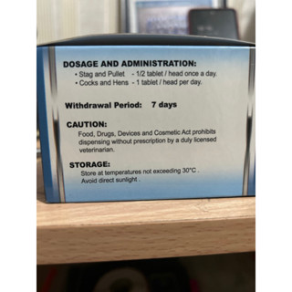 Bastonero tablet Pang Purga for Gamefowl(sold per10s )by Excellence ...