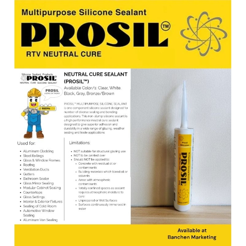 PROSIL Silicone Sealant | Shopee Philippines