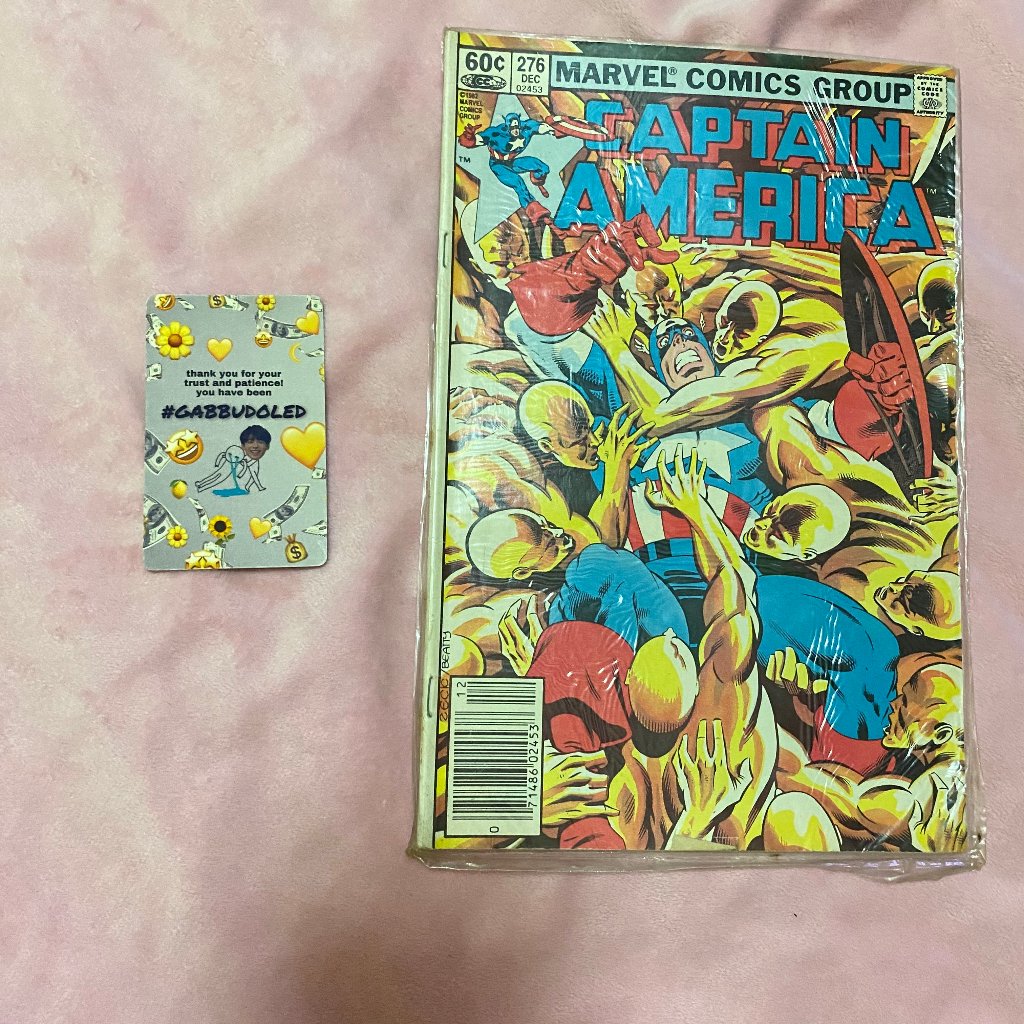 Captain America Comic Book #276 (1968) Vintage Marvel Comics | Shopee ...