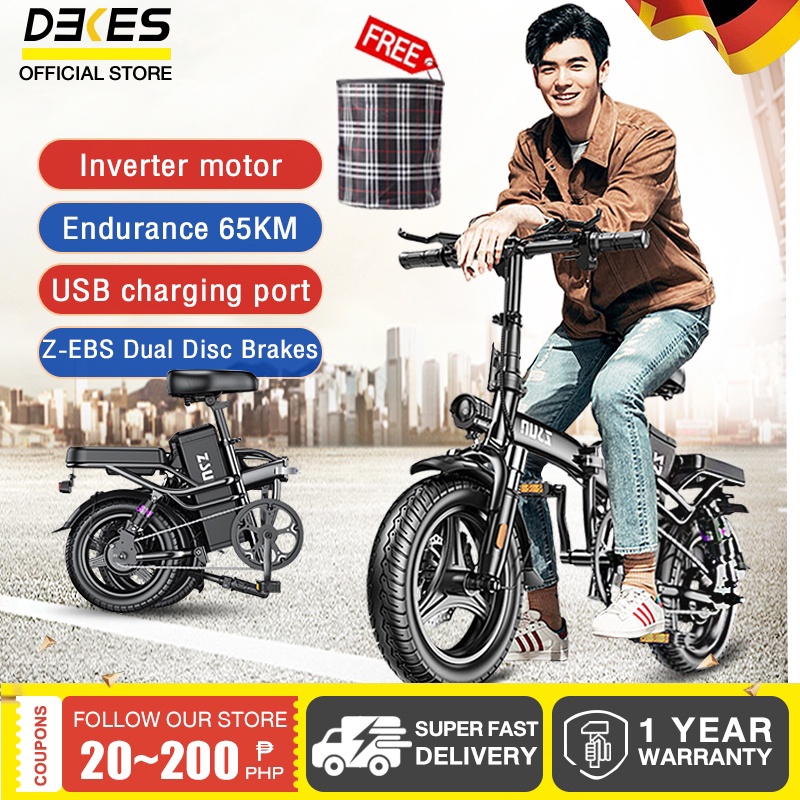 Electric Bicycle Electric Bike 14 Inch E Bike 2 wheels 48V Foldable For ...