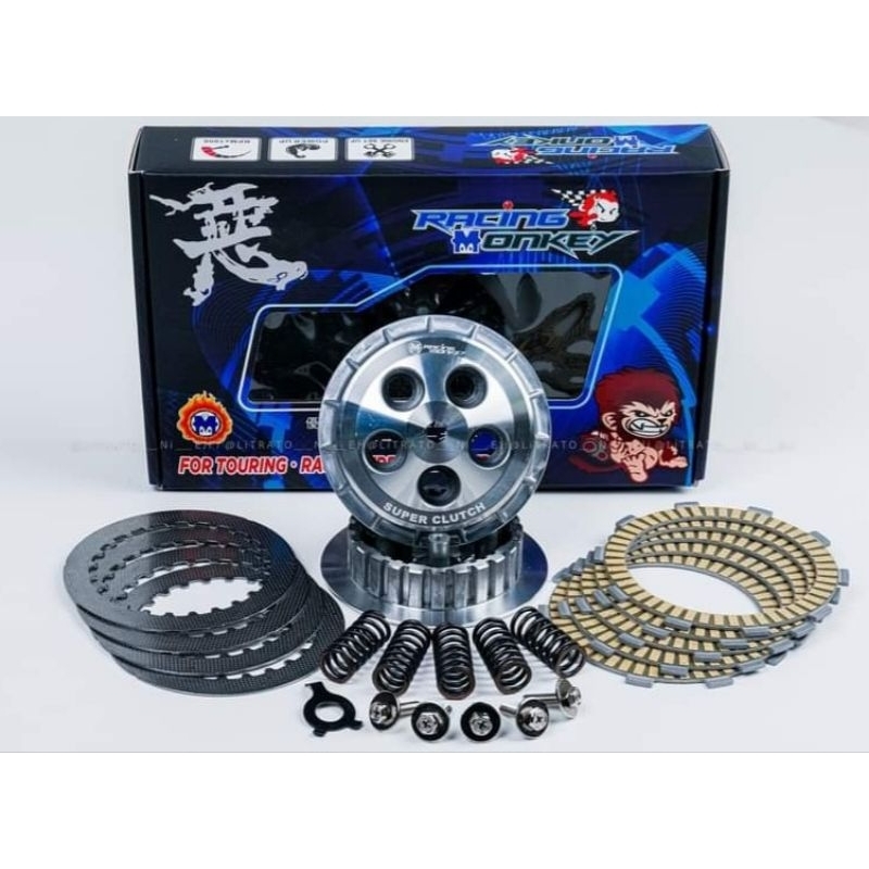 RACING MONKEY SUPER HYPER CLUTCH SET WITH CLUTCH SPRING AND LINING SET ...