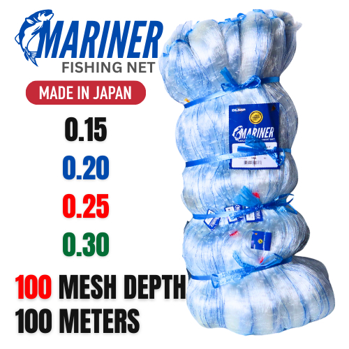 015 020 025 030 | 100MD Mariner Fishing Net Lambat Sold Per 100 Meters ...