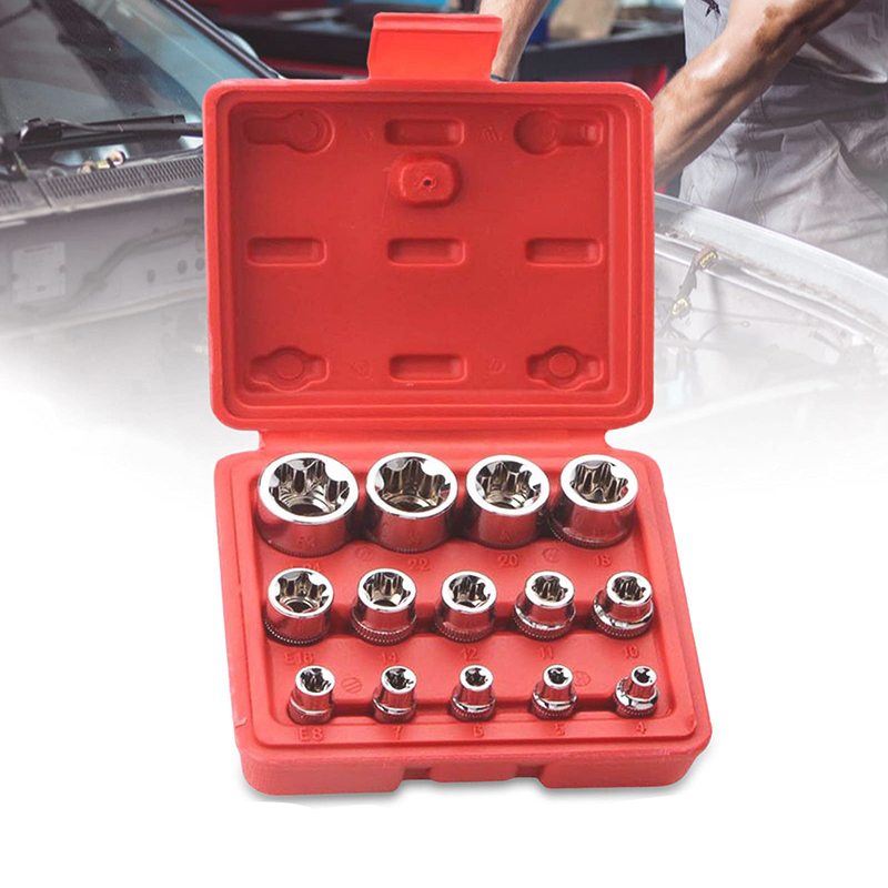 14-Piece-Type 6-Flower Socket Head | Shopee Philippines