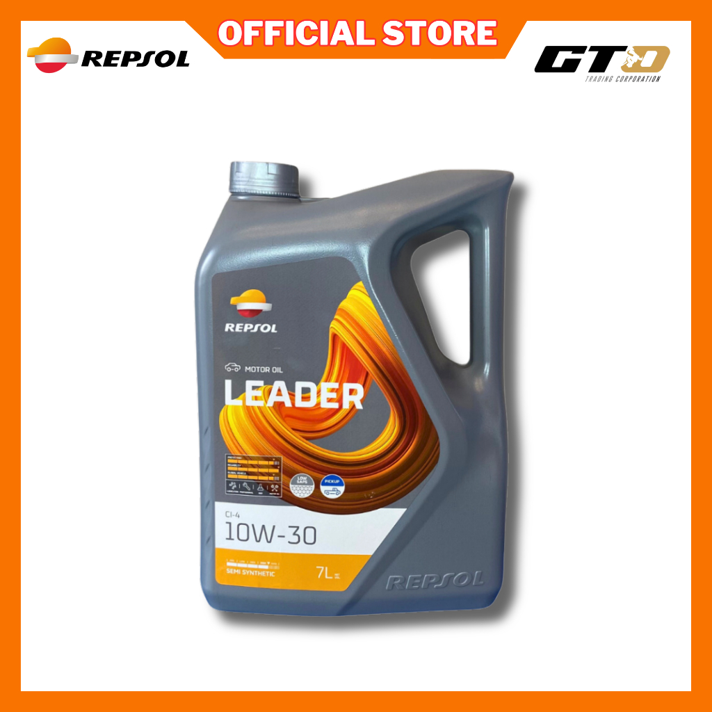 REPSOL LEADER CI-4 10W-30 7L | Shopee Philippines