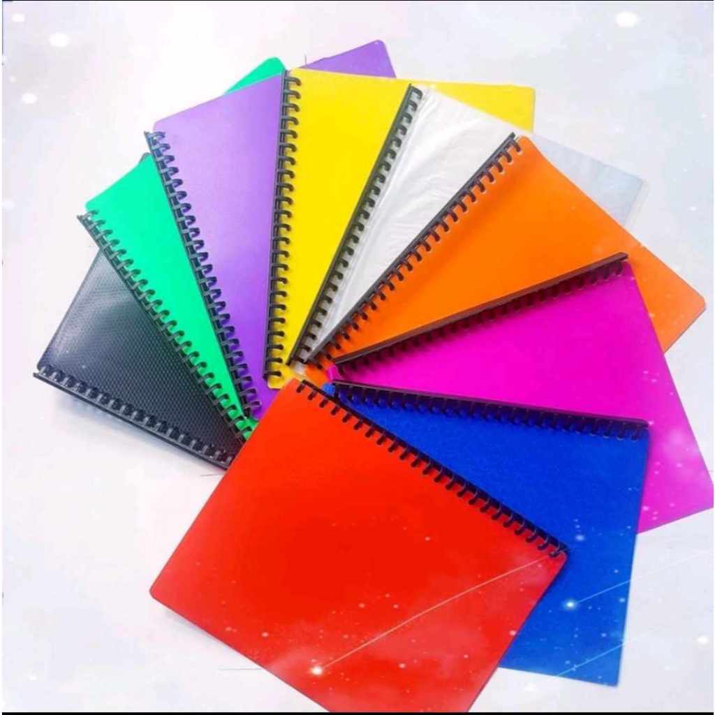 Clearbook 20sheets refillable (Long or Short) | Shopee Philippines