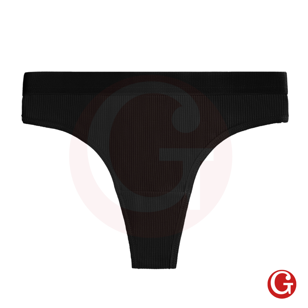 Gbra Elastic Band Sexy Thongs Panty For Women Cotton Ladies Bikini T ...