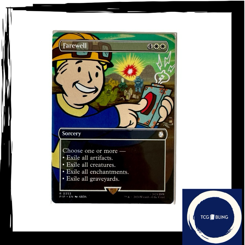 Farewell MTG - Universes Beyond: Fallout (Borderless) | Shopee Philippines