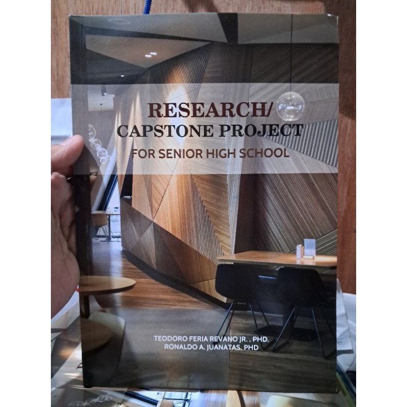 RESEARCH CAPSTONE PROJECT For Senior High School by REVANO 2024 ...