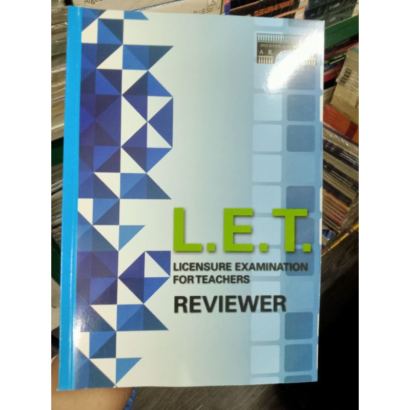 LET Licensure Examination for Teacher Reviewer | Shopee Philippines