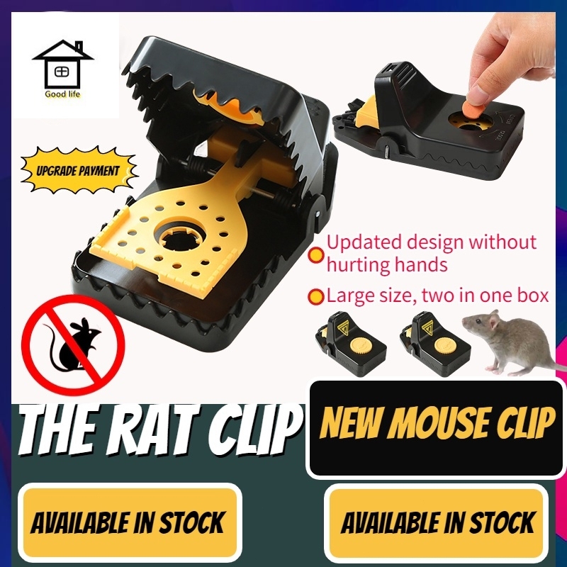Upgraded Large Mouse Rat Traps - Safety High Sensitive Snap Big Mouse ...