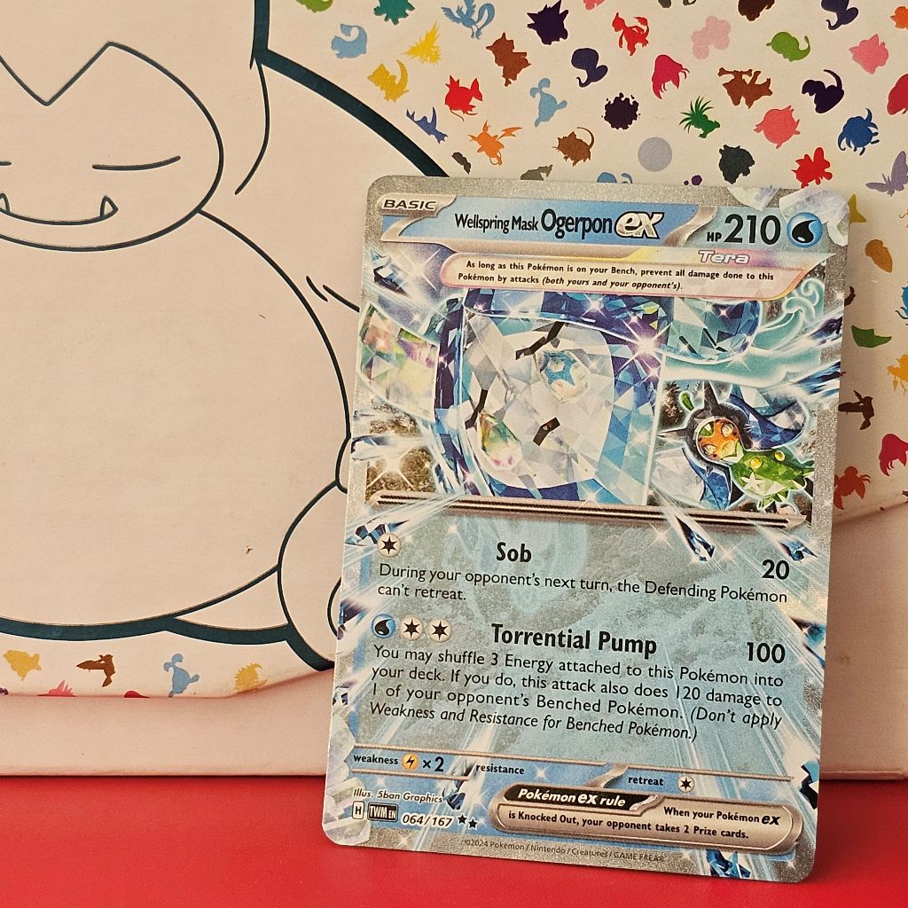 Pokemon TCG | Wellspring Mask Ogerpon ex - 213/167 | Ultra Rare ...