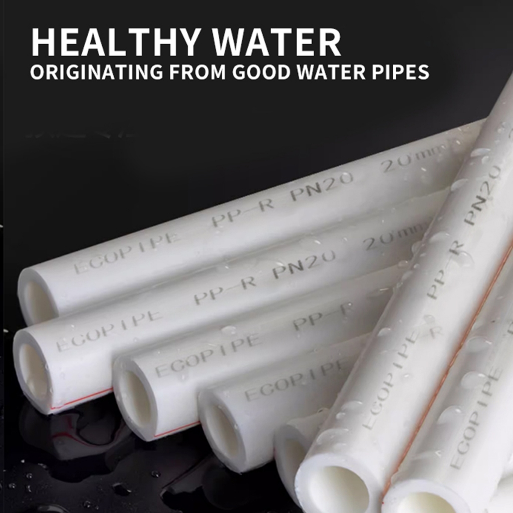 Ecopipe Heavy Duty PPR pipe pn20 1/2” (20mm) 3/4" (25mm) 1" (32mm) Cut ...