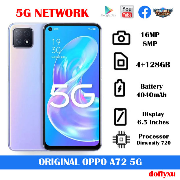 Oppo A72 5G 8/128GB Original | Shopee Philippines