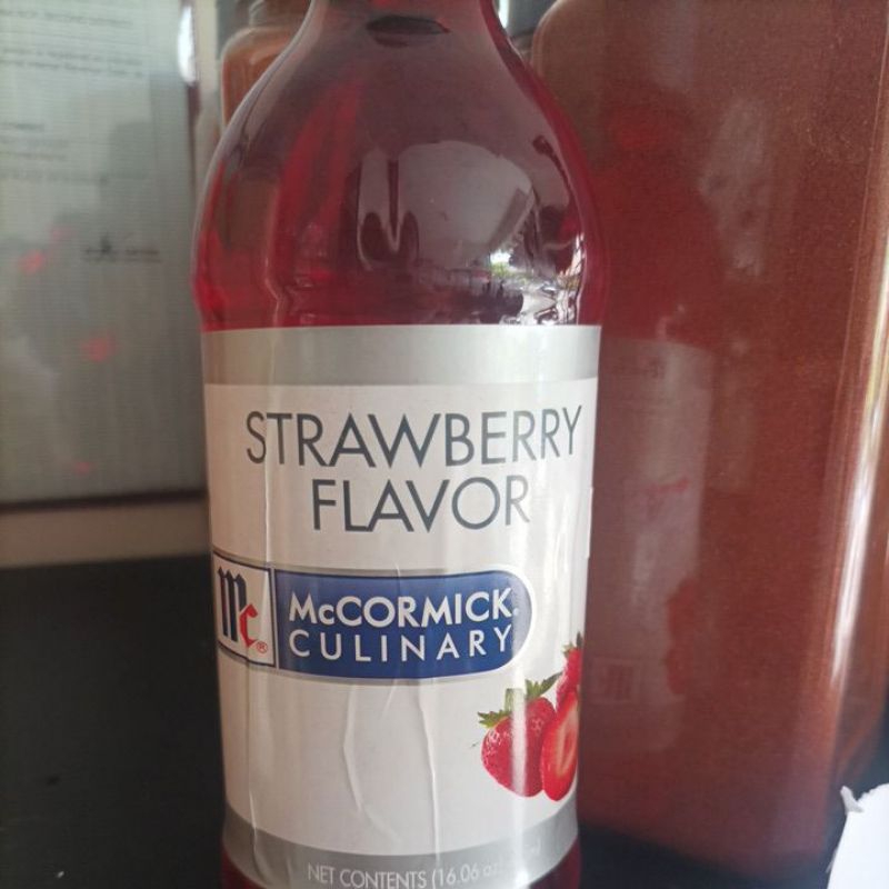 McCormick Strawberry Flavor 475ml | Shopee Philippines
