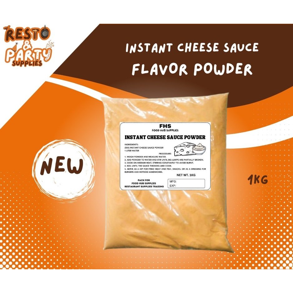 Instant Cheese Sauce Powder 1KG | Shopee Philippines