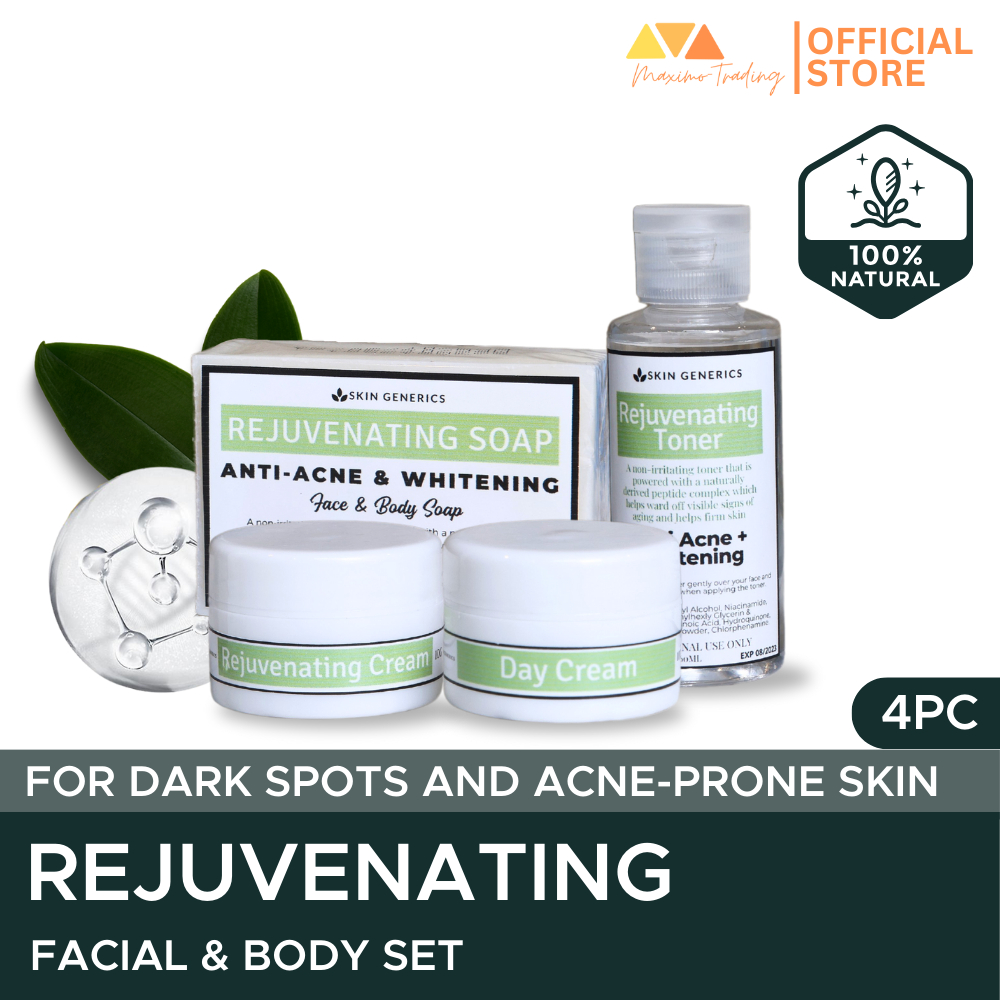 [ Anti Acne Whitening Rejuvenating Set ] Skingenerics Rejuvenating
