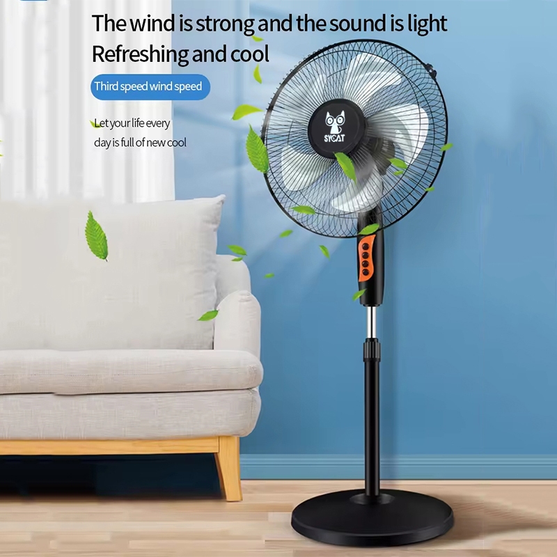 SYCAT 50W Buy 1 Take 1 Stand Fan Shakeable head Strong Wind Floor Fan ...