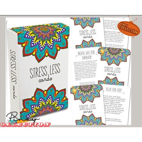 Stress Less Cards Helps you free from anxiety and stress | Shopee ...