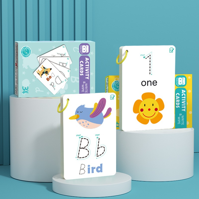 Children's Early Education Cognitive Cards Digital Alphabet Learning ...
