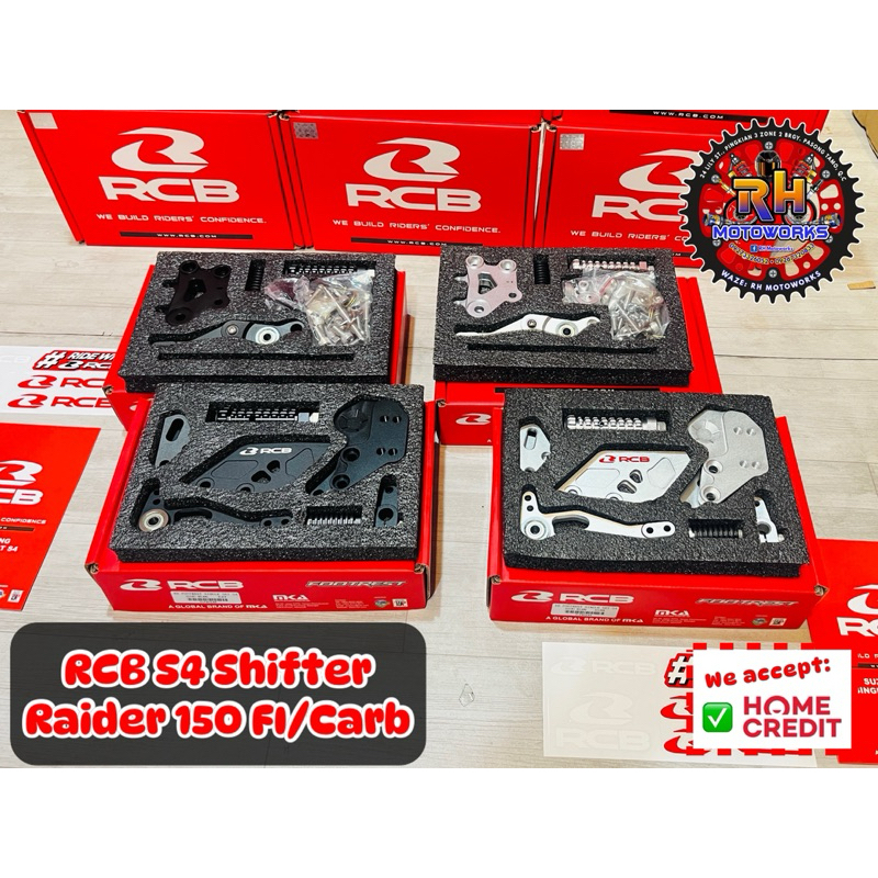 RCB S4 Half Shifter for Raider 150 Carb/Fi | Shopee Philippines