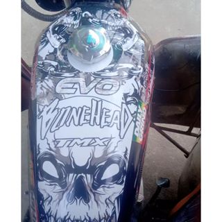 TMX 125 Top Tank Sticker Decals durable and high quality scratch proof ...