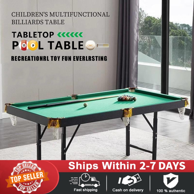 In stock Pool Table 120*63 CM Mini Billiard Table for Kids Adjustable ...