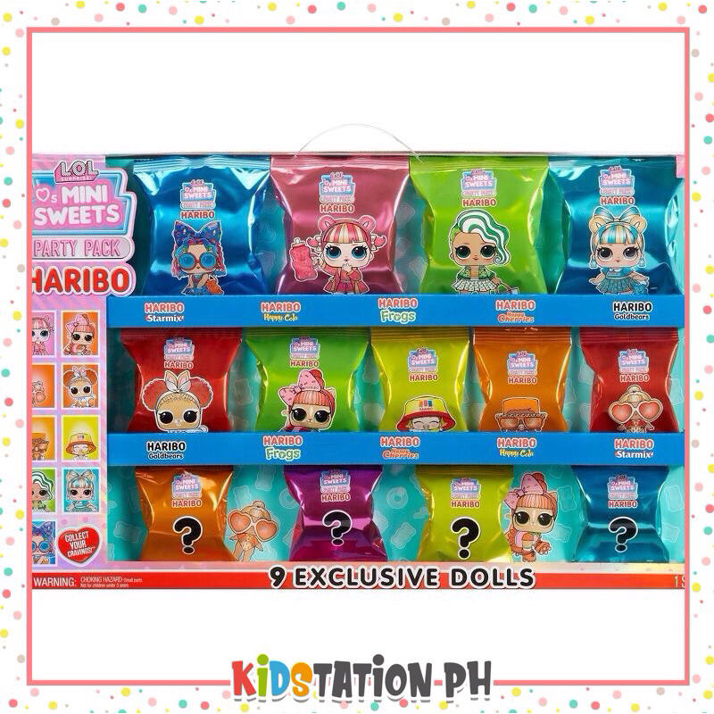 LOL Surprise Loves Mini Sweets Party Pack Haribo Set | Shopee Philippines