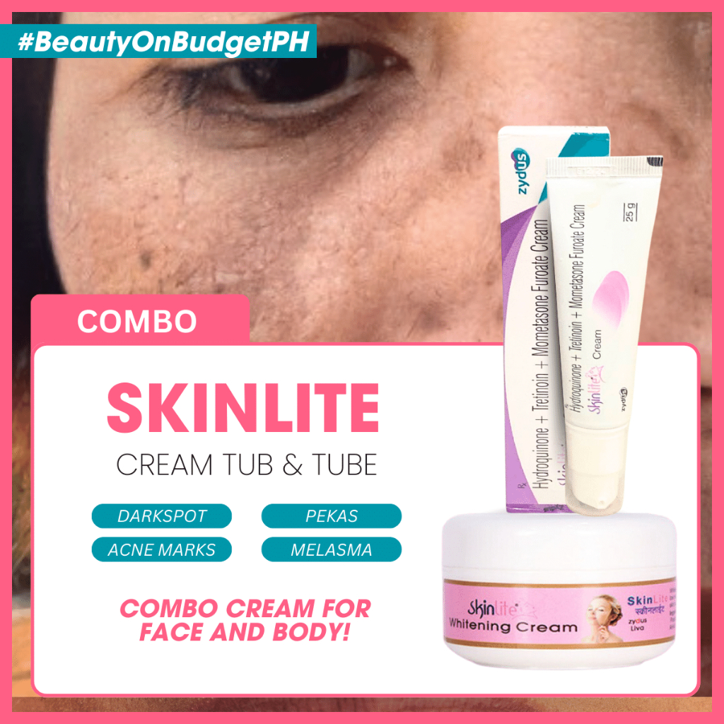 SKINLITE CREAM TUB and TUBE 25g Made In India | Shopee Philippines