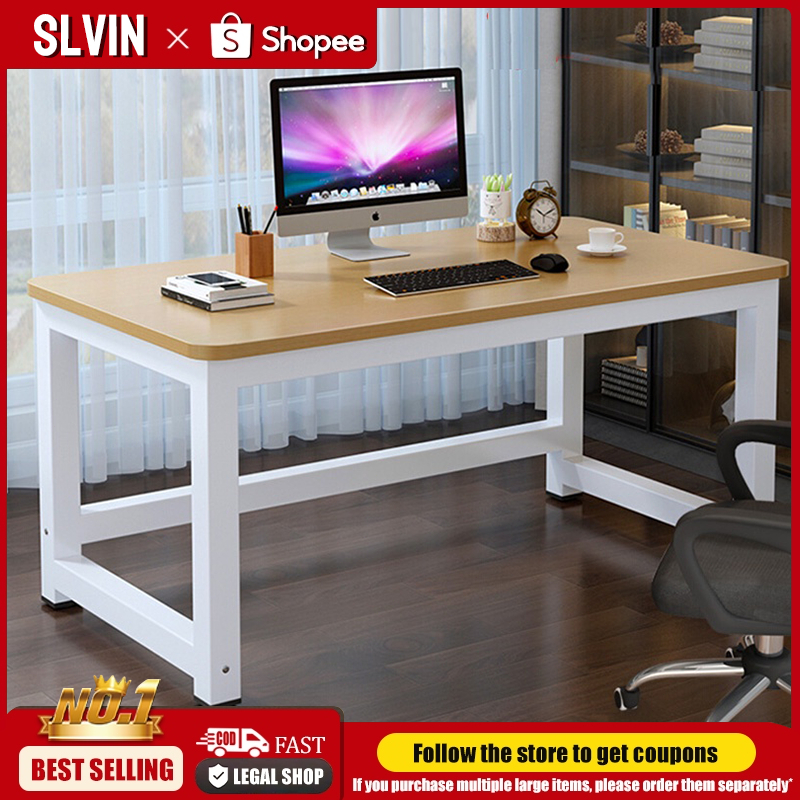 [ 140*74*60cm ] Computer Desk Office study desk pc desk furniture desk ...