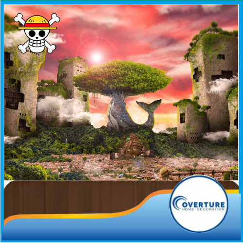 One Piece Anime Island Photo Tile/Wall Decor/Photo Frames 37x26cm (022 ...