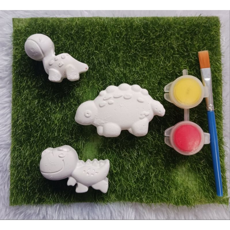 dinosaur plaster painting set for lootbag give away and souvenir ...