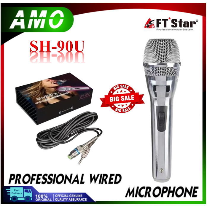 SH-90U wired microphone | Shopee Philippines