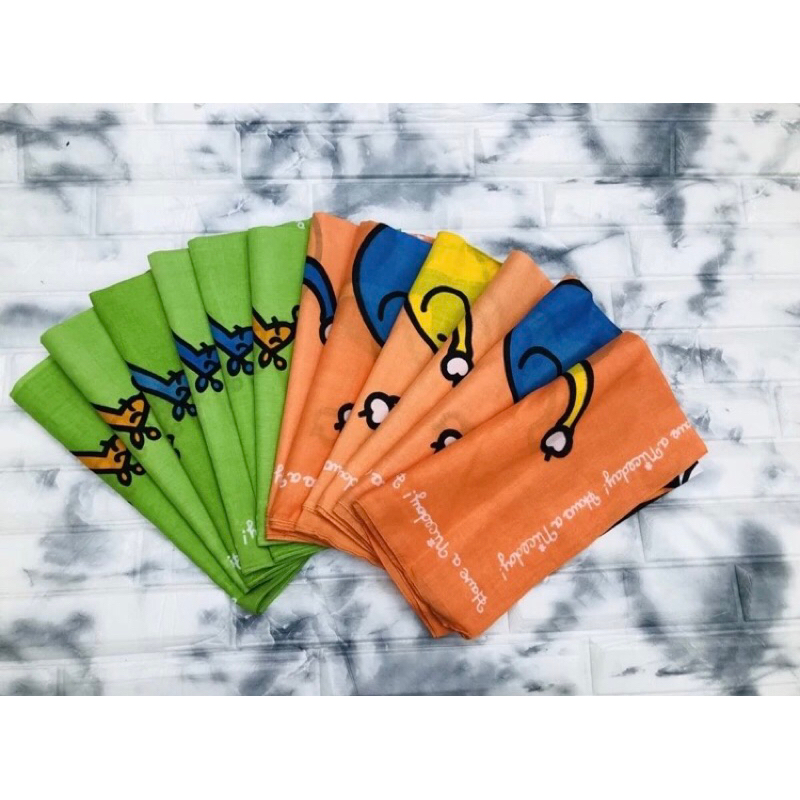 handkerchief/panyo tribal scarf hip-hop cotton size 42*42 cmmixed color ...