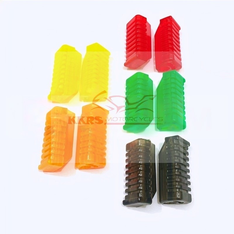 Motorcycle Footrest Jelly Rubber Universal | Shopee Philippines