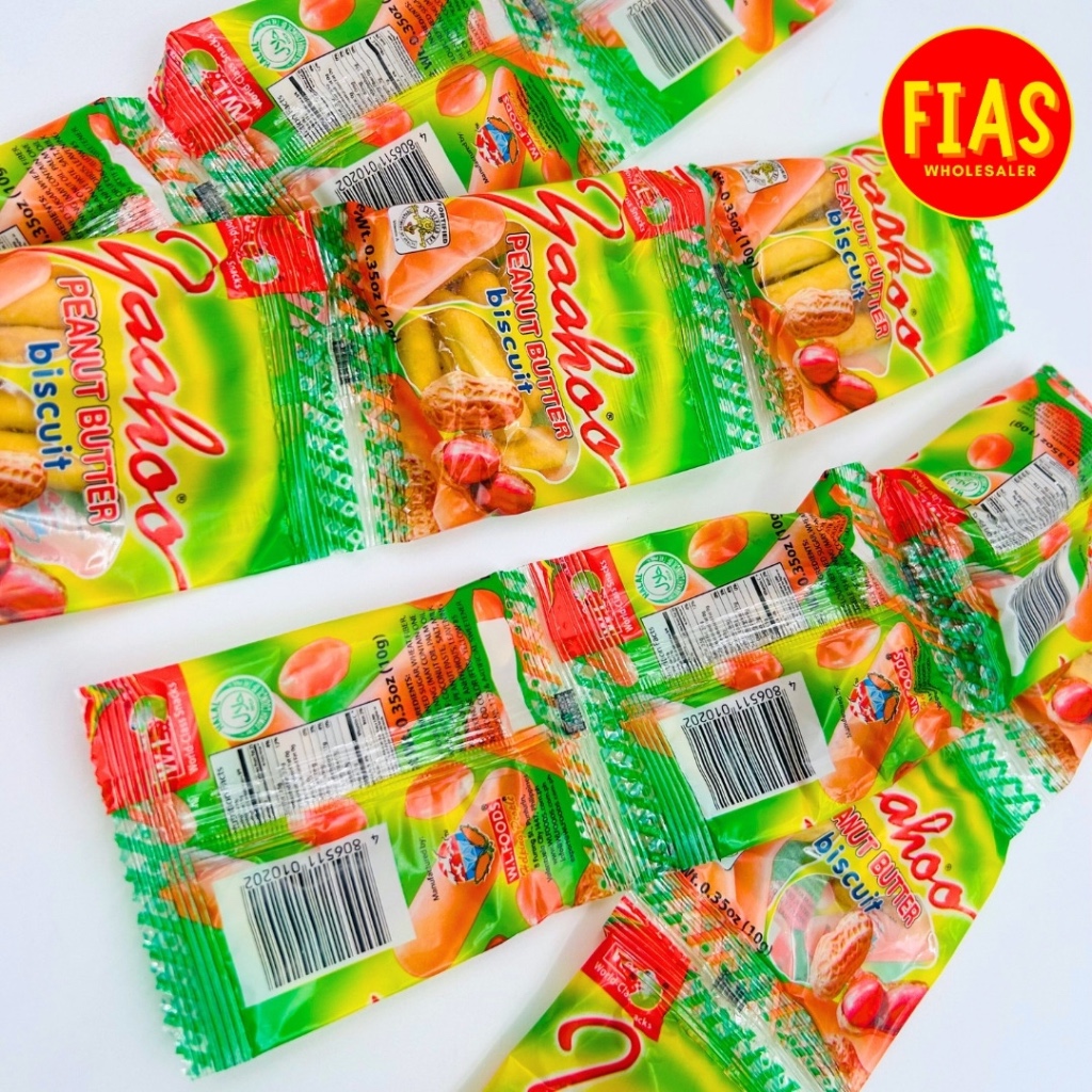12 pcs Yaahoo Peanut Butter Biscuit 10g | Shopee Philippines