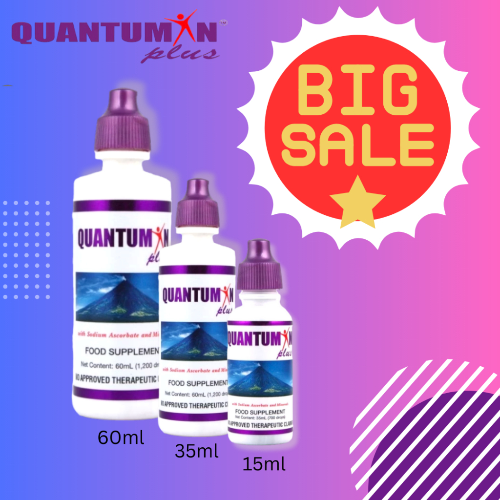 Quantumin plus 60ml 100% ORIGINAL | Shopee Philippines