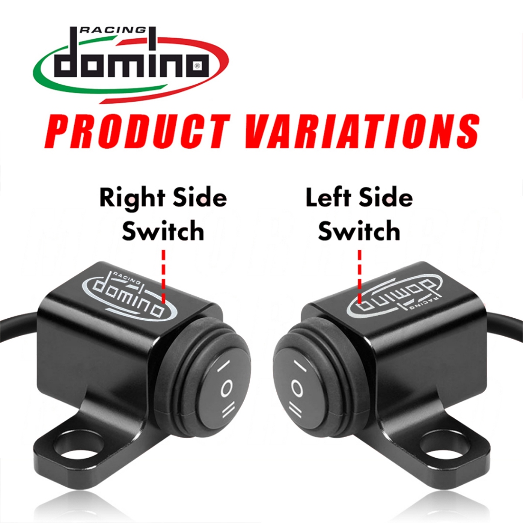 Domino 3-Way Switch Side Mirror Mount Heavy Duty Universal Made in ...