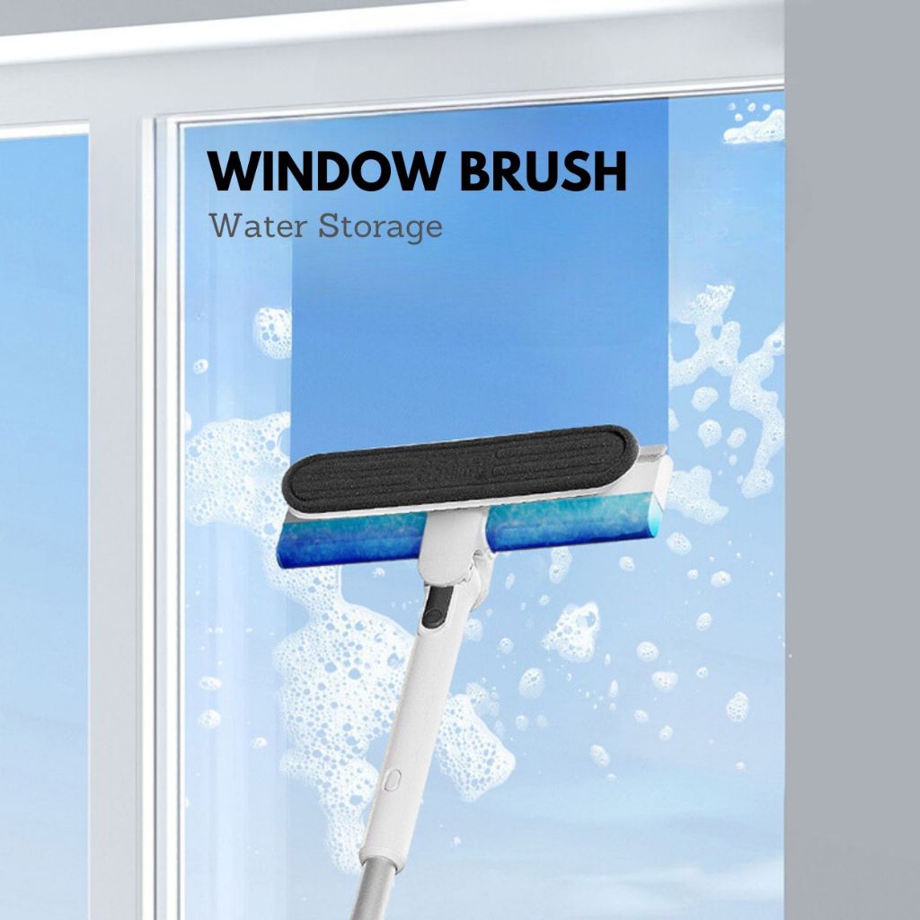 LOCAUPIN 2in1 Window Wiper Squeegee with Detachable Handle Mirror Glass ...