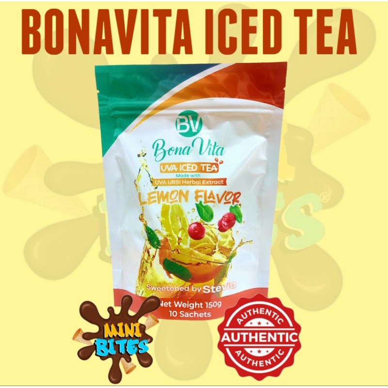 BONAVITA Iced Tea | UVA Iced Tea | Bona vita | Shopee Philippines