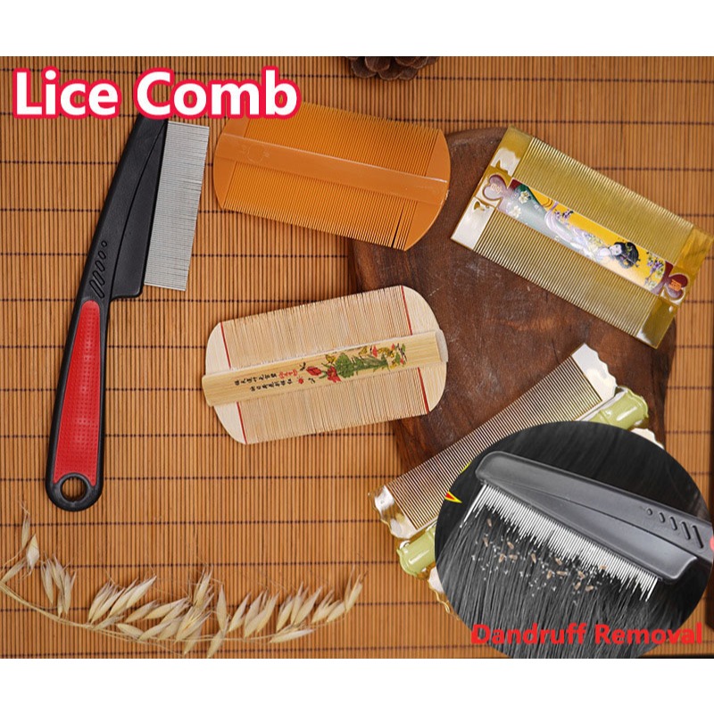 Lice Terminator Removes Dandruff Hair Comb Magic Suyod Lice Comb Clean ...