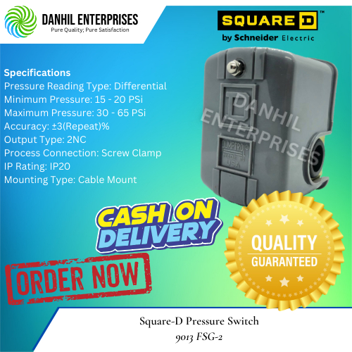 Square-D Differential Pressure Switch 9013 FSG-2 ORIGINAL | Shopee ...