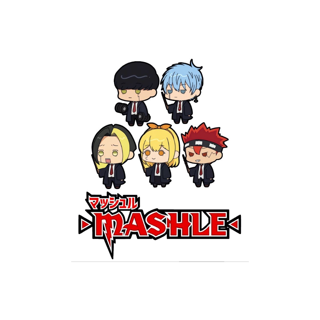 Mashle: Magic and Muscles Sticker Vinyl Waterproof WITH FREEBIES ...