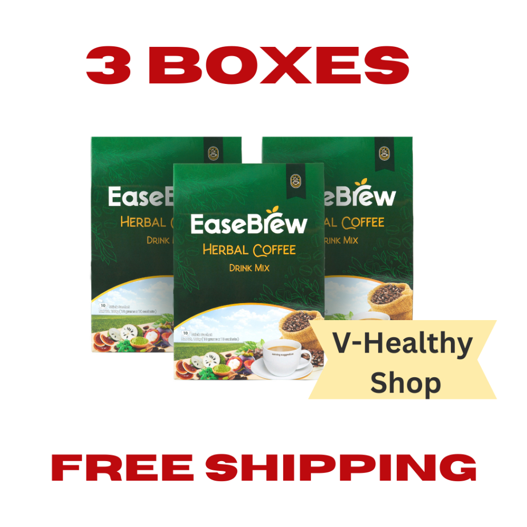 EaseBrew Herbal Coffee ( 3 Boxes ) | Shopee Philippines