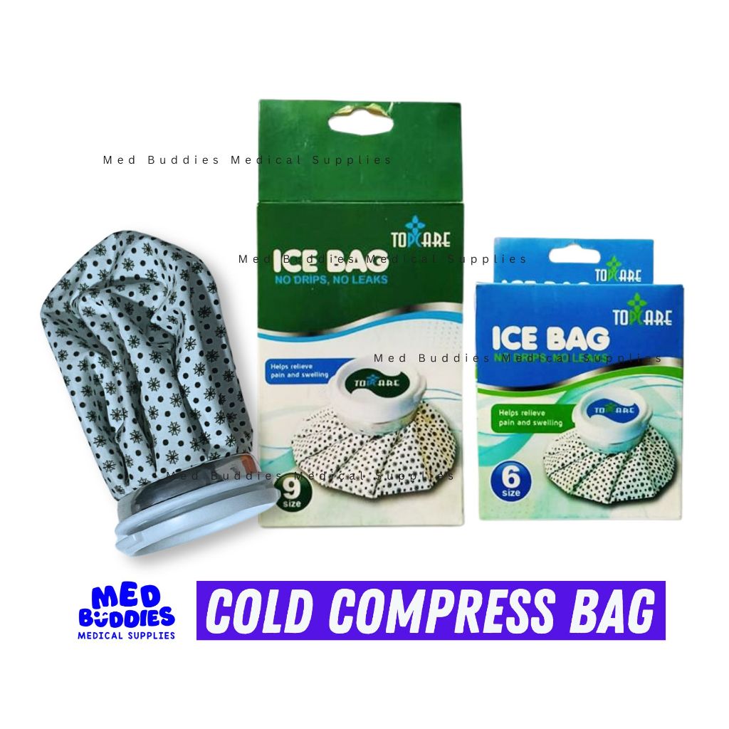 Reusable Ice Bag (6 & 9 Inches) | Cold Cool Fever Compress First-Aid ...