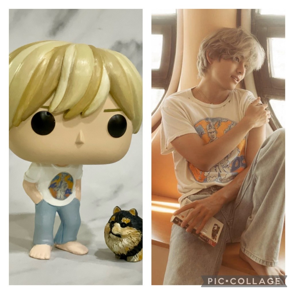 BTS V Rainy Days (Created by ODA exclusive Custom Pops) | Shopee Philippines