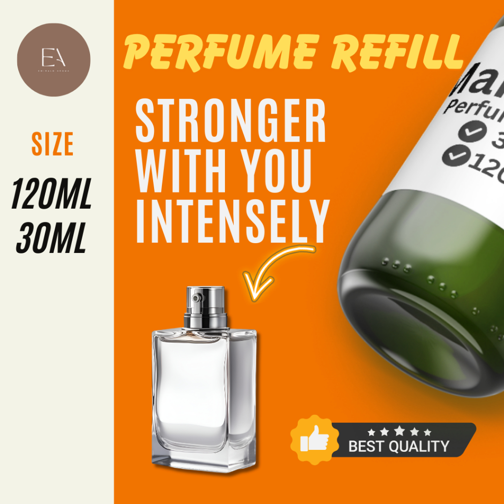 EMIRALD AROMA Stronger with you INTENSELY PERFUME REFILL: Dupe ...