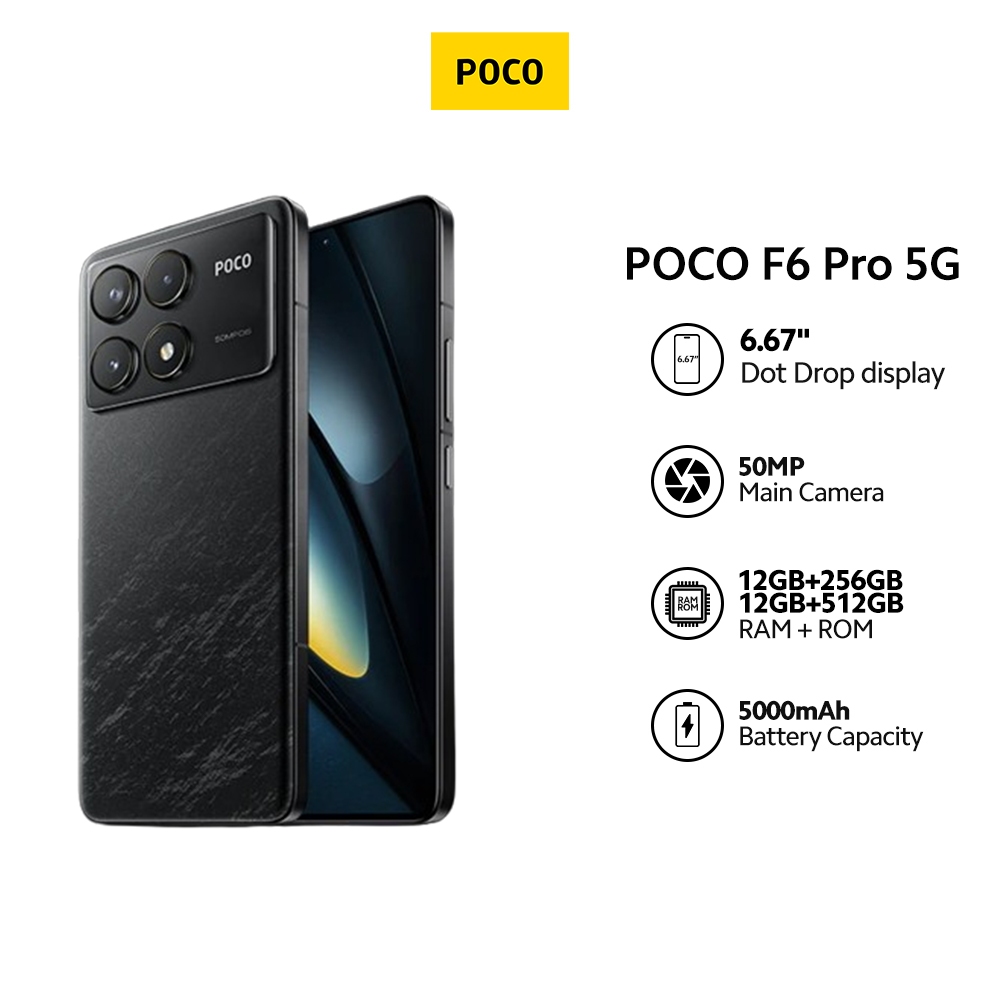 POCO F6 Pro Snapdragon 8 Gen 2 Mobile Platform Powered by Xiaomi ...