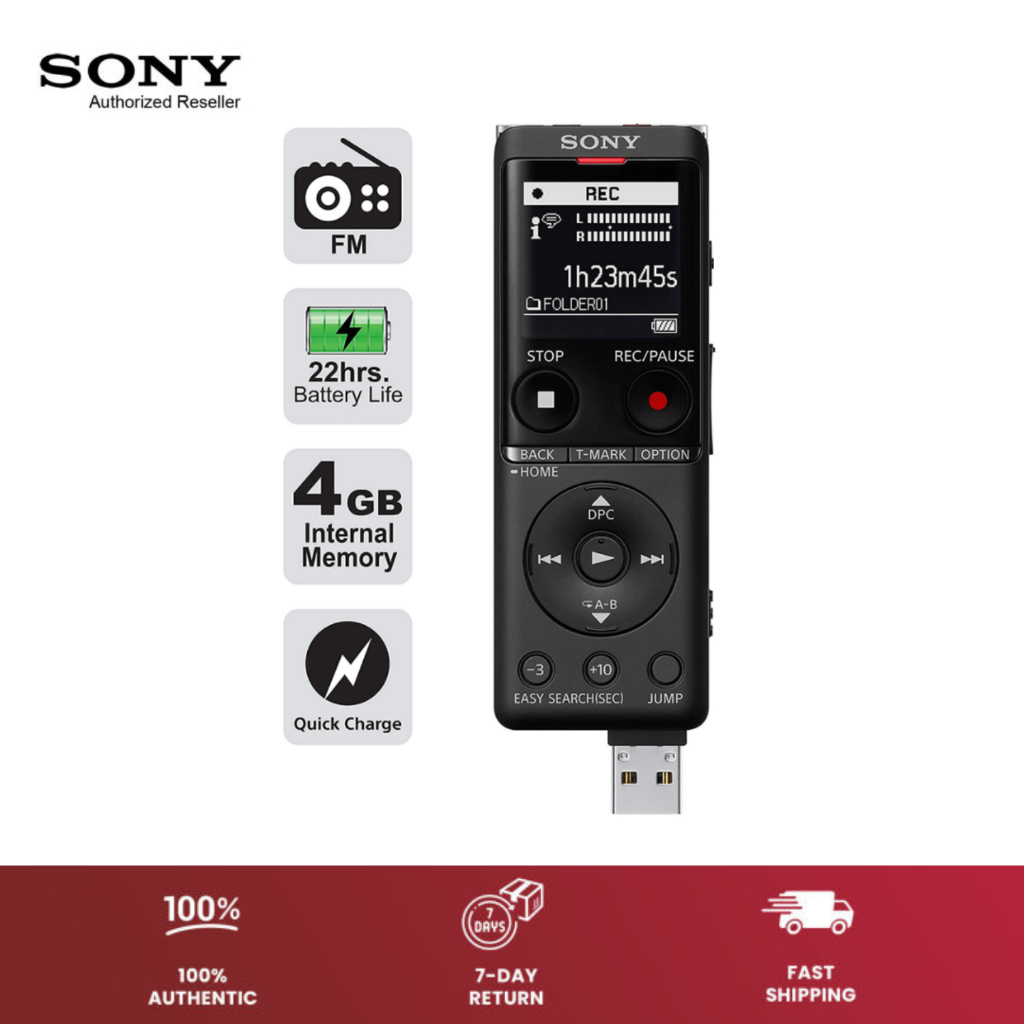 Shop sony digital voice recorder for Sale on Shopee Philippines