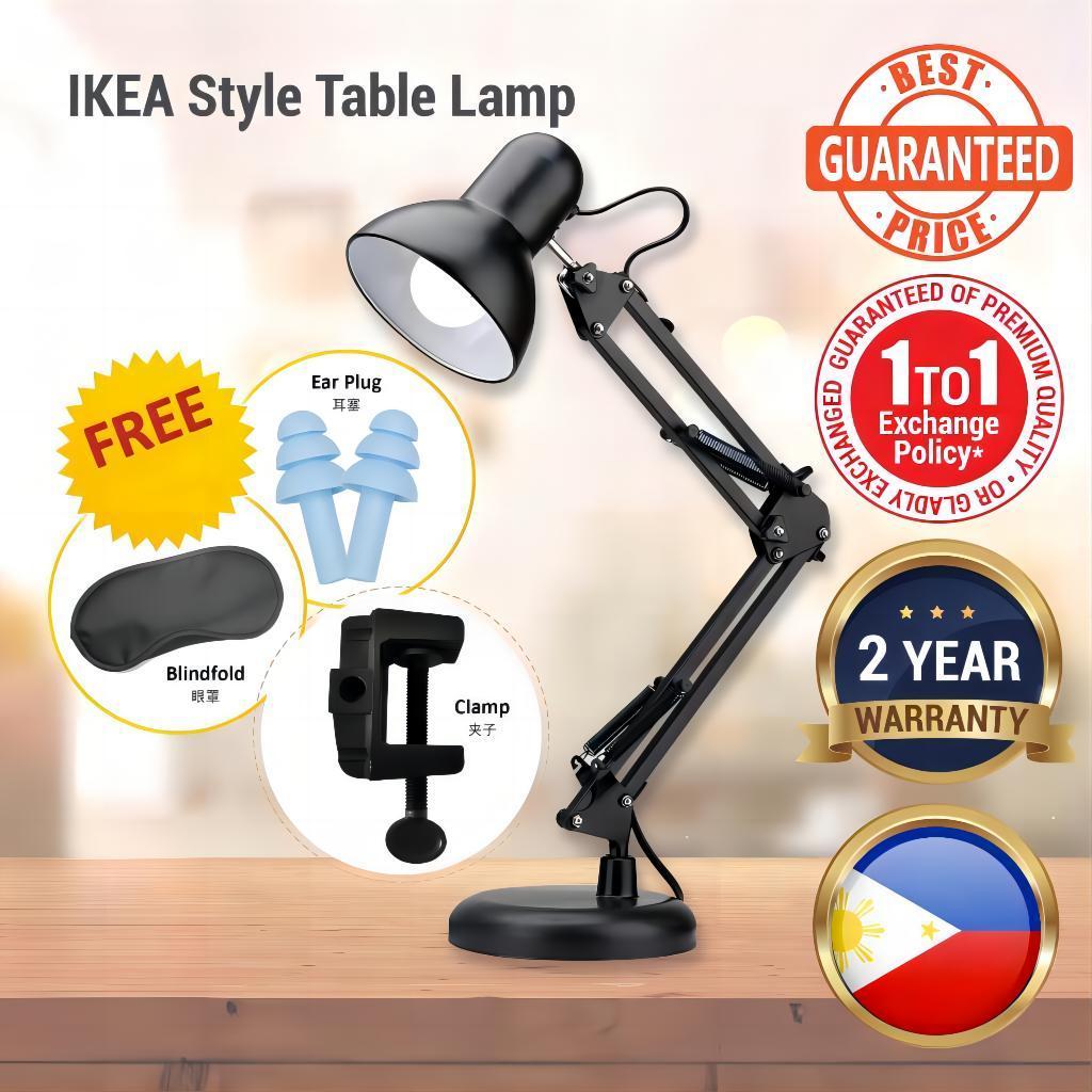 Study Table Lamp Office Desk Light With Flexible Swing Arm (no bulb ...